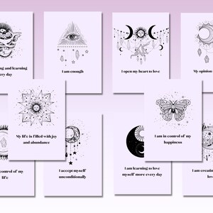 Affirmation Cards for Self Love Printable Confidence & Self - Etsy