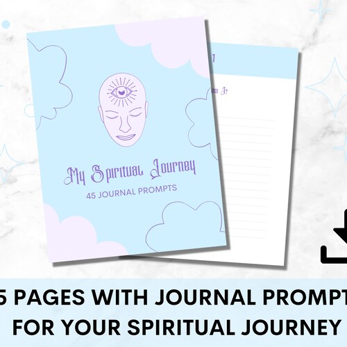 Printable Spiritual Workbook Spirituality Journal Higher - Etsy
