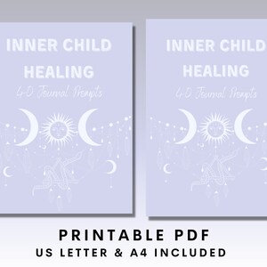 Inner Child Healing Journal Printable 40 Inner Child Journal - Etsy