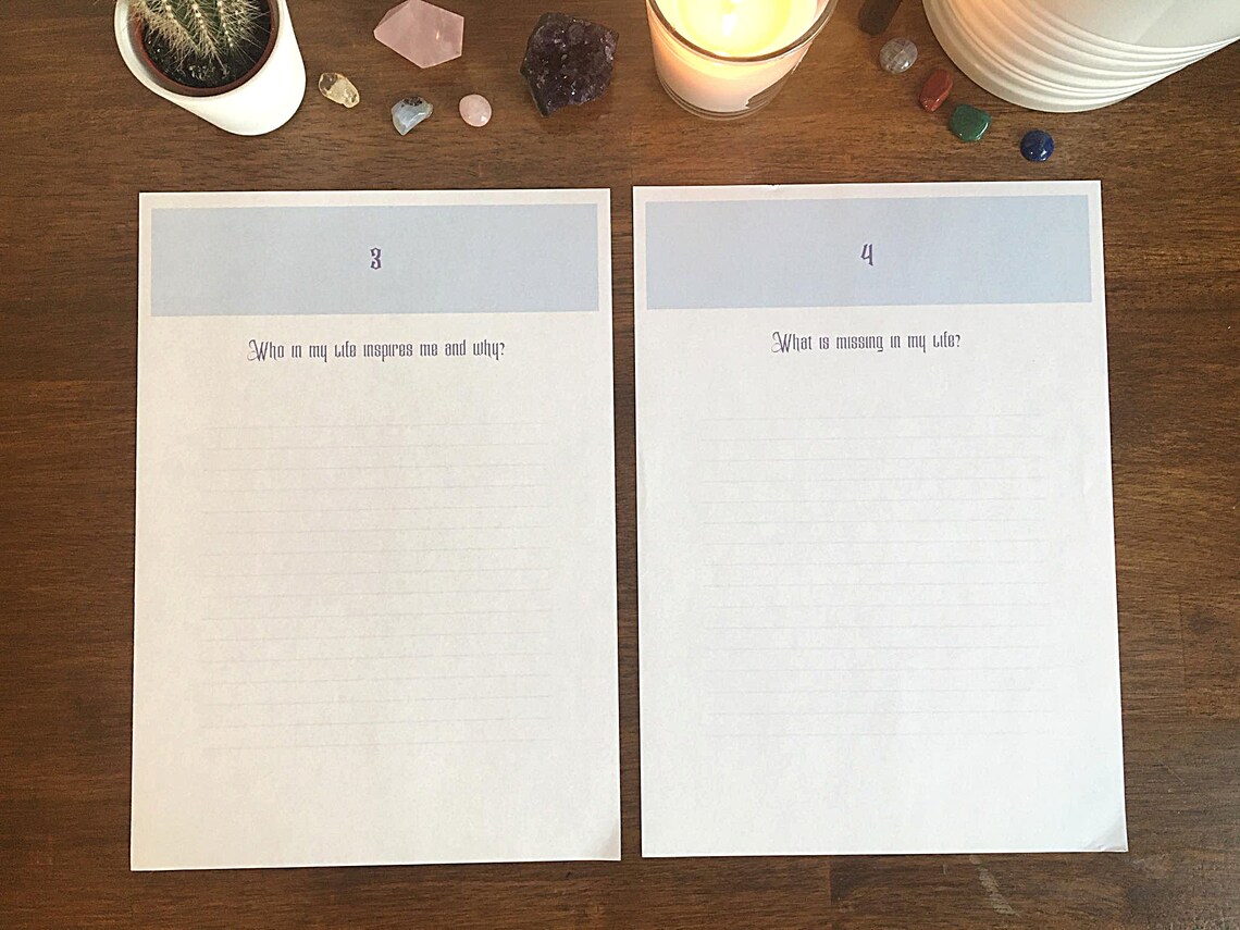 Spiritual Journal Prompts Printable 45 Spiritual Journey - Etsy