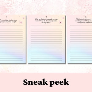 Healing Journal Prompts | Printable Emotional Healing Journal ...