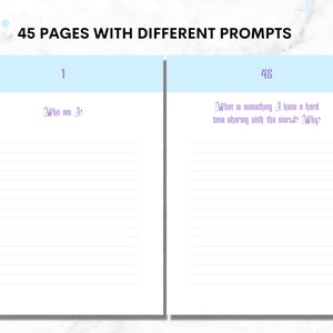 Spiritual Journal Prompts Printable 45 Spiritual Journey | Etsy