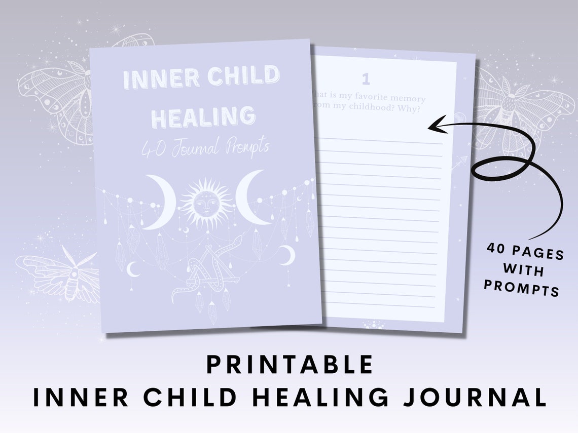 Inner Child Healing Journal Printable 40 Inner Child Journal - Etsy