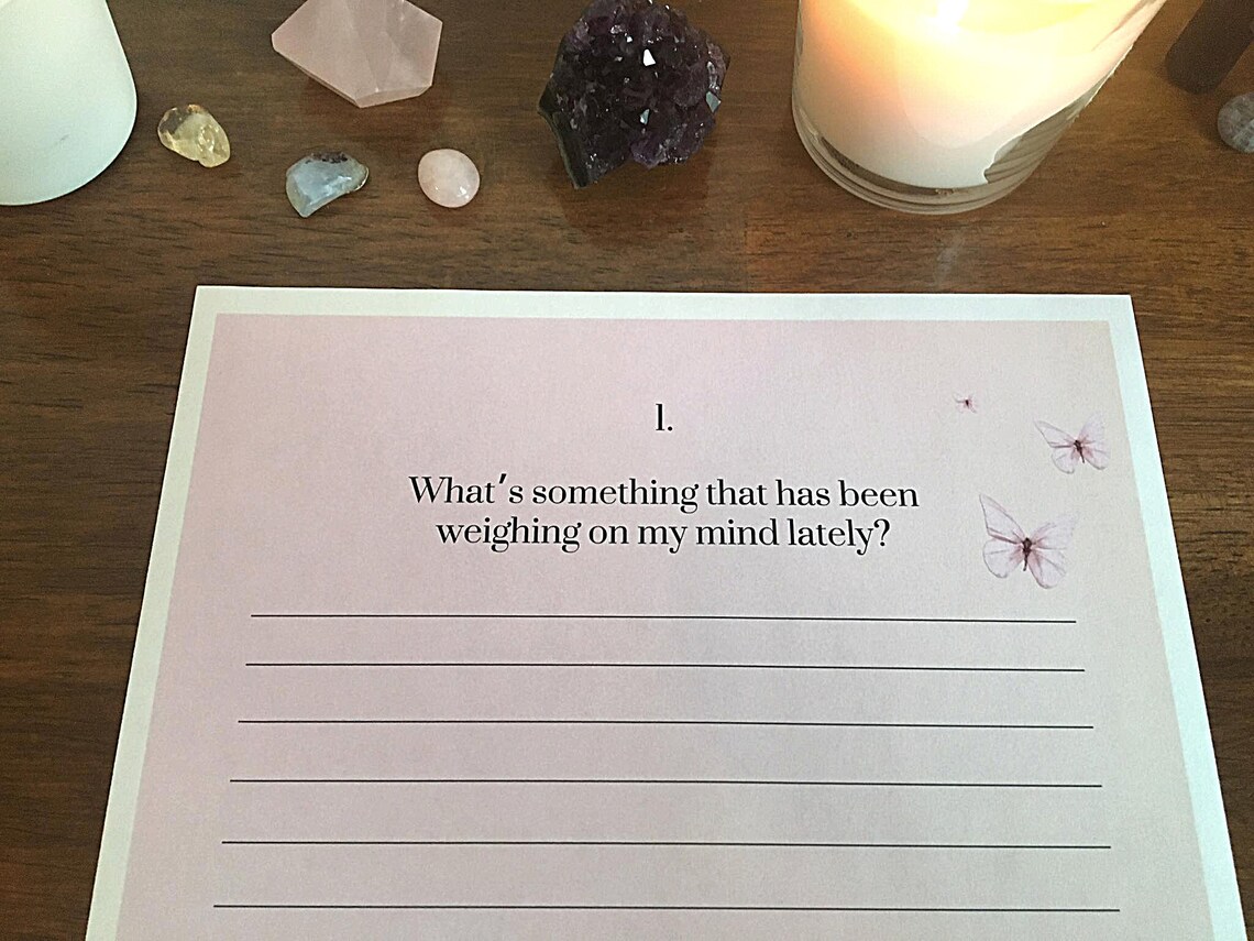 Healing Journal Prompts Printable Emotional Healing Journal - Etsy