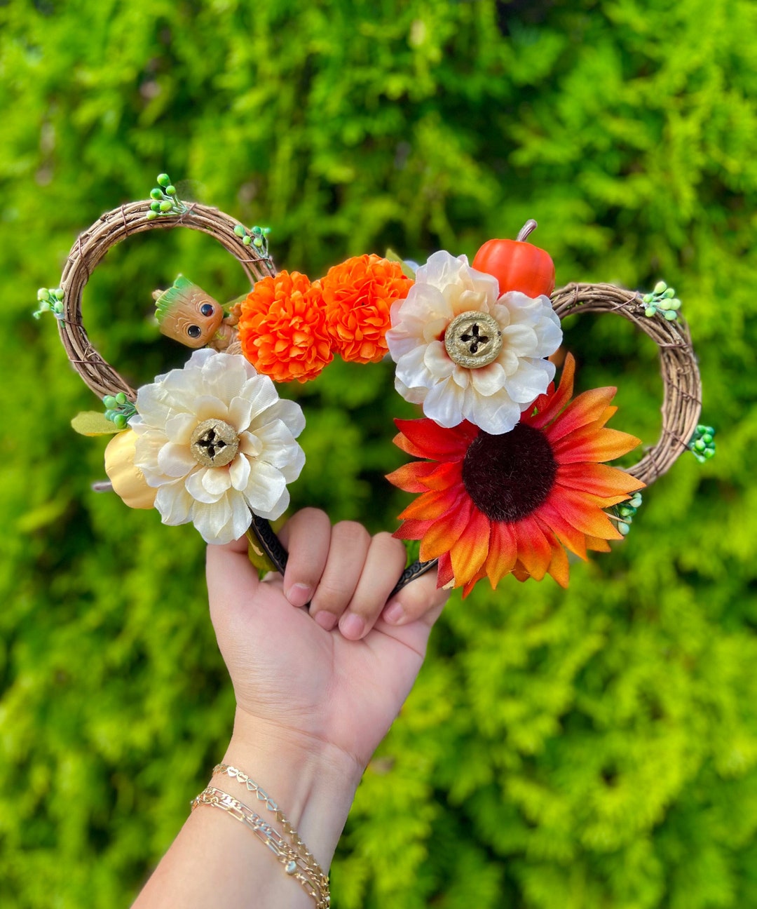 GROOT-INSPIRED Disney Ears FALL - Etsy