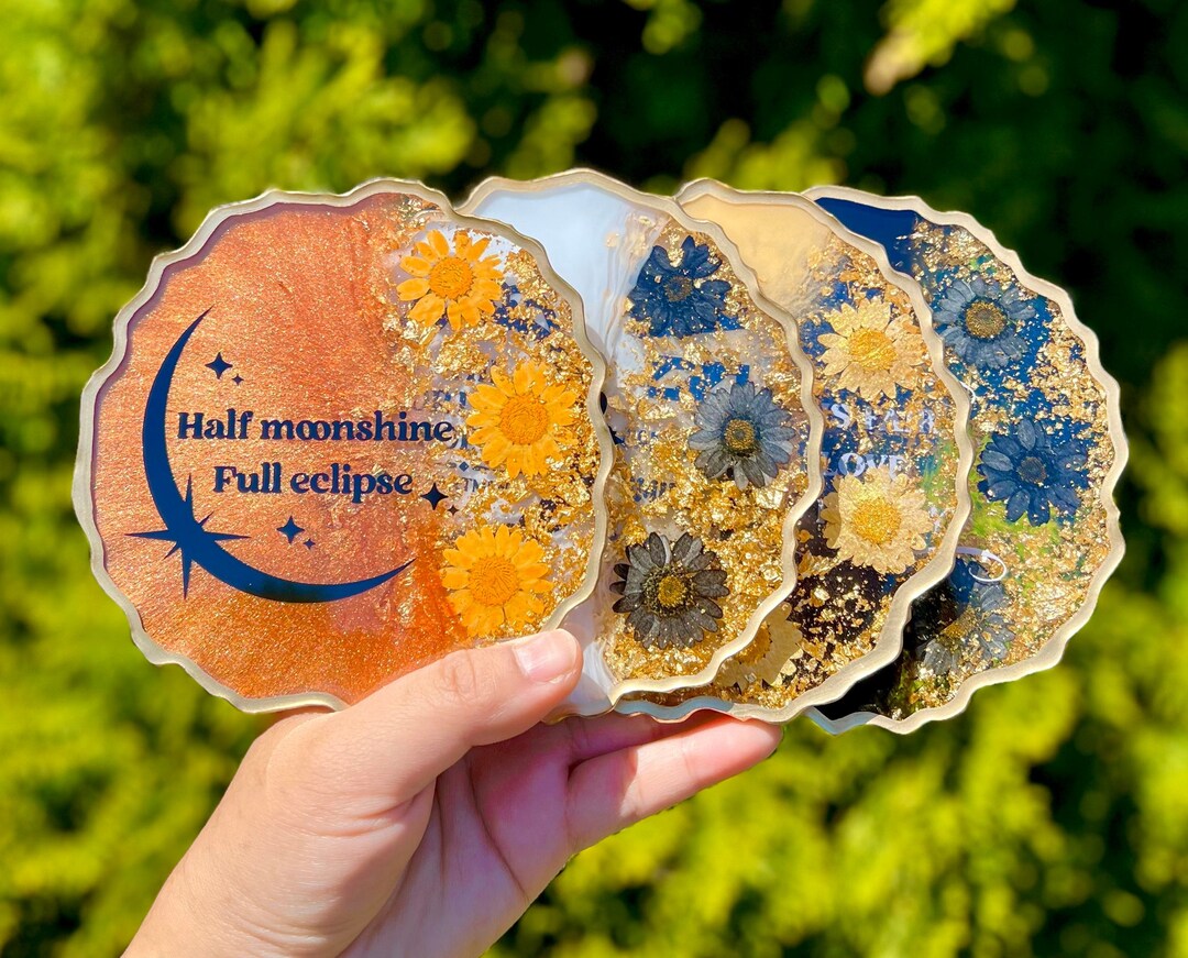 TS TTPD INSPIRED Coaster Gold - Etsy