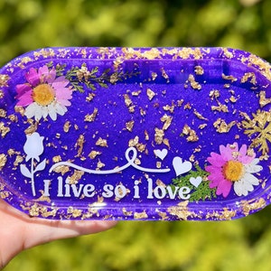 BTS INSPIRED Trinket Tray Gold - Etsy