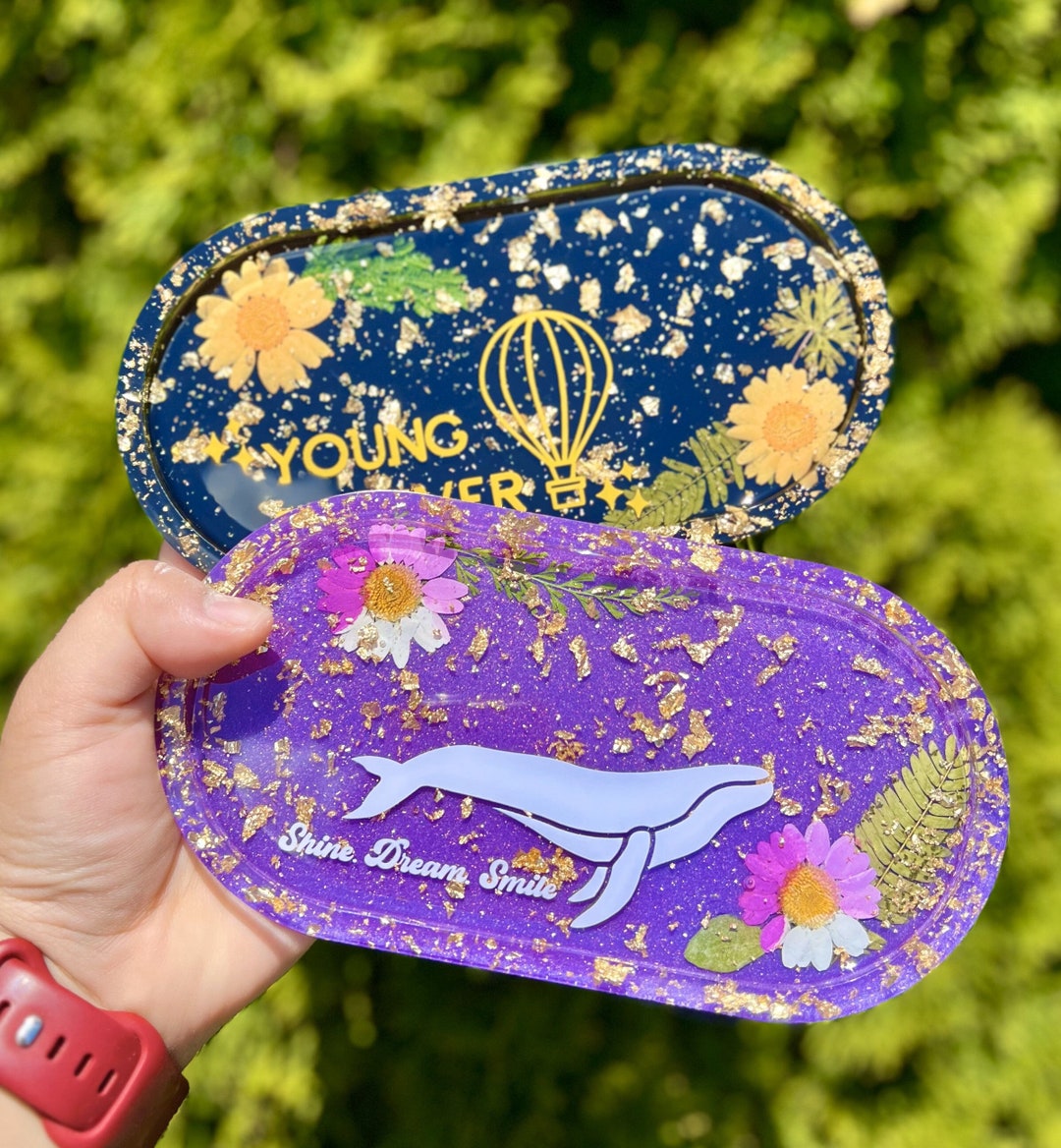 BTS INSPIRED Trinket Tray Gold - Etsy