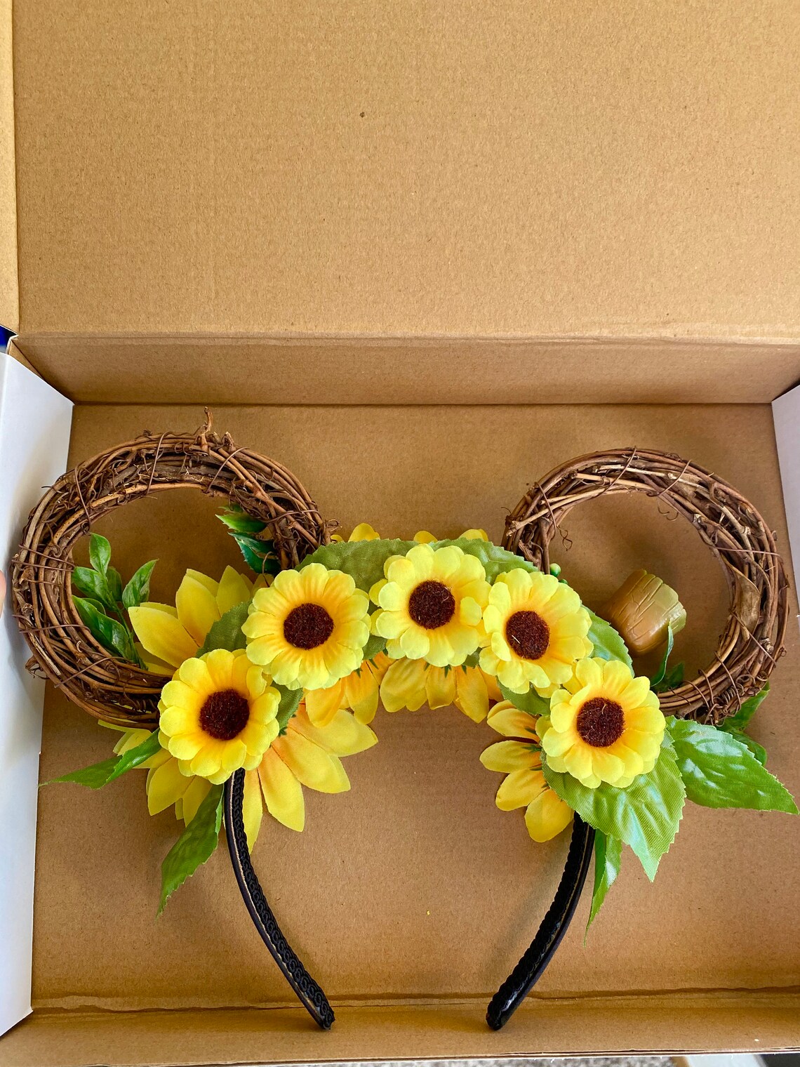 GROOT-INSPIRED Disney Ears SUNFLOWER - Etsy