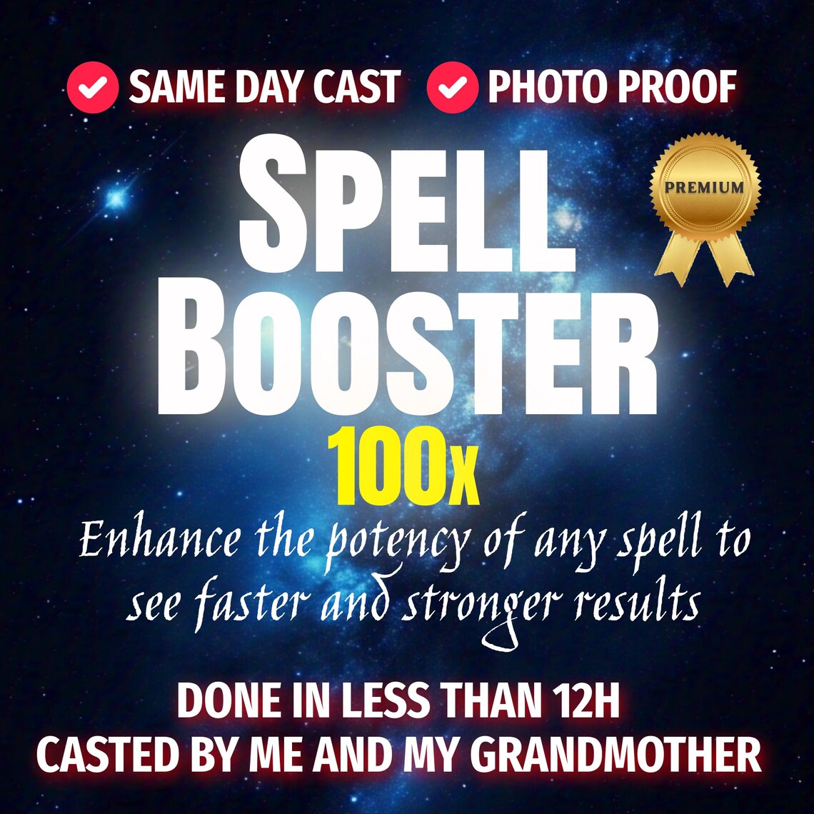 Spell Booster | Amplify Existing Spells | Enhance Results and Speed up ...