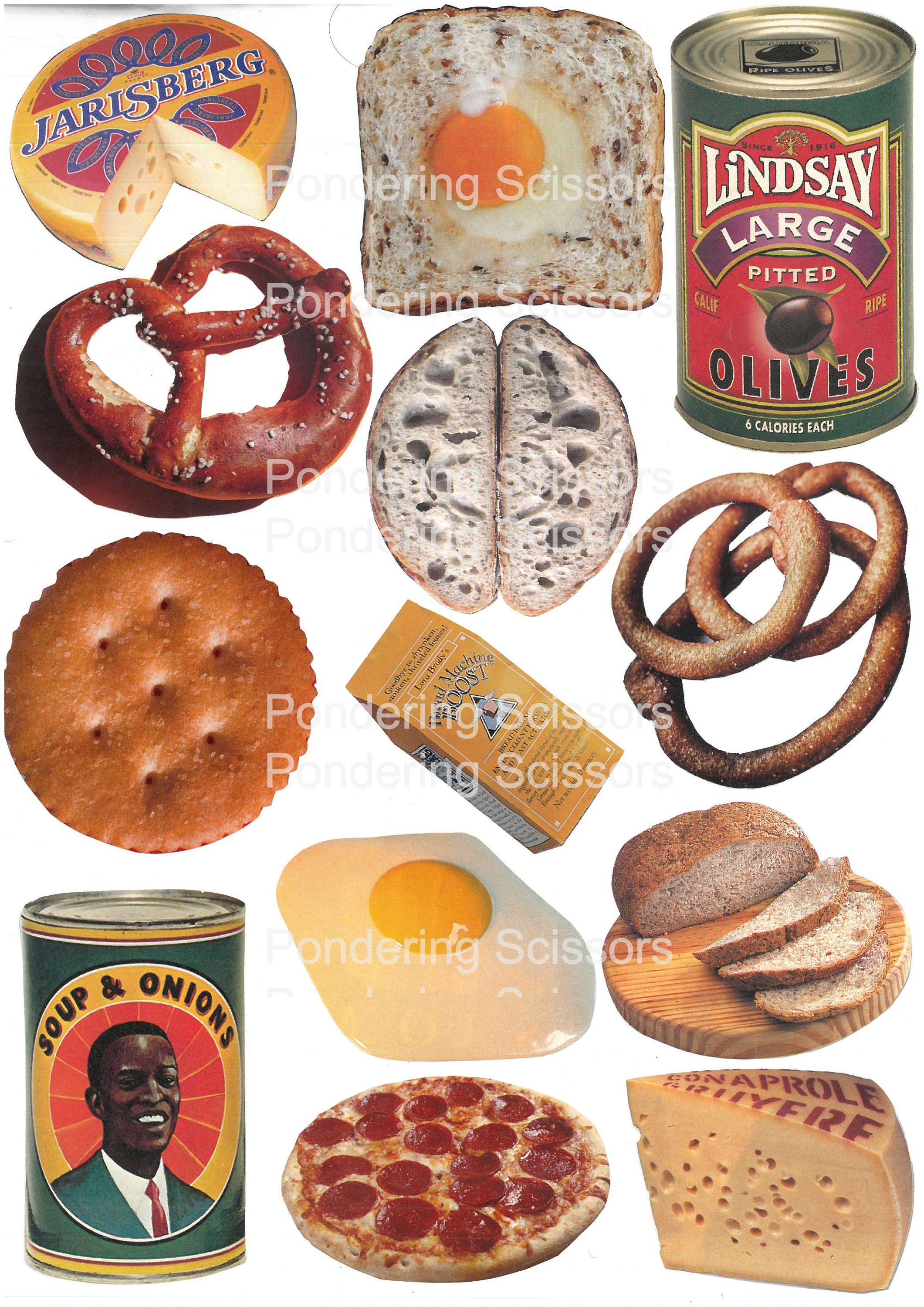 75 recortes de alimentos imprimibles recortes decoupage | Etsy