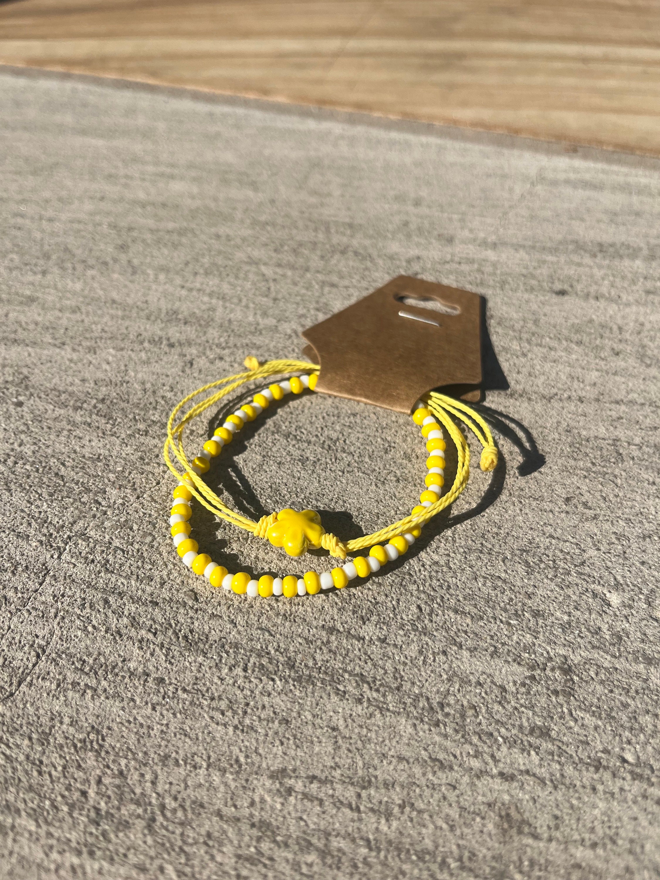 Flower Wax String and Seed Bead Set - Etsy