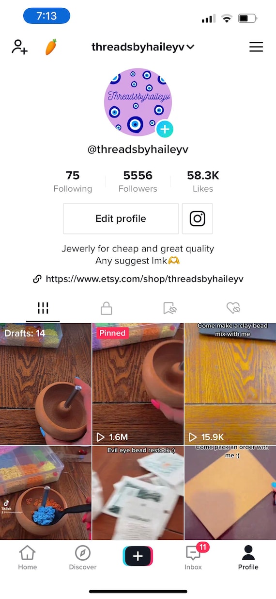 Have Your Package Packed on Tik Tok: - Etsy