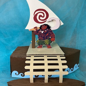 Moana Inspired Favor Box, Moana Birthday Favors, Birthday Party Favors ...