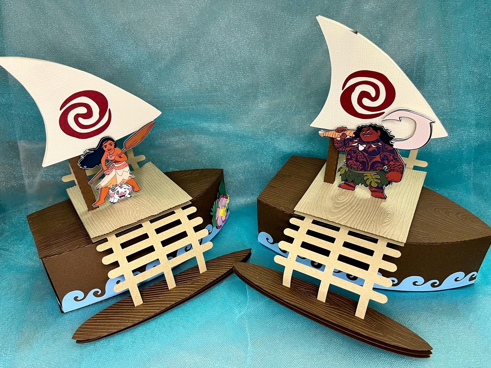 Moana Inspired Favor Box, Moana Birthday Favors, Birthday Party Favors ...