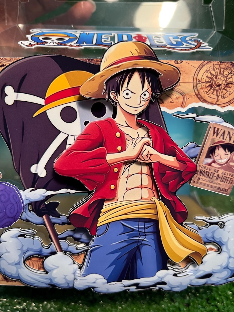 One Piece Inspired Favor Box, One Piece Birthday Favors, Birthday Party ...
