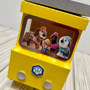 Pupstruction Inspired Favor Box, Pupstruction Birthday Favors ...