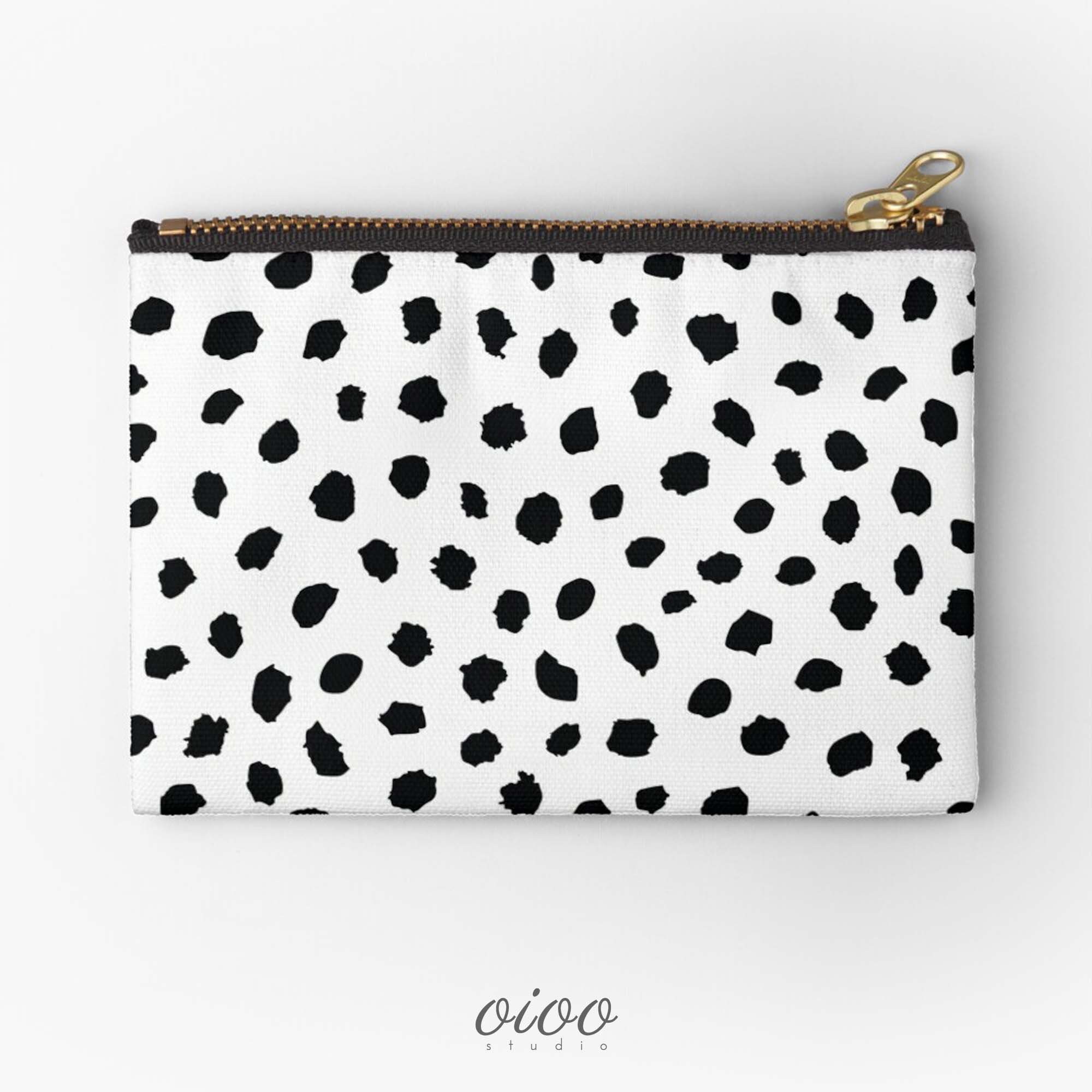 Black White Polka Dot Digital Paper Polka Dot Seamless File - Etsy