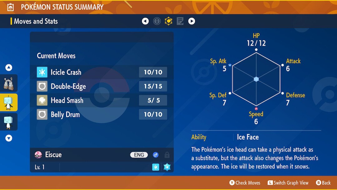 Shiny/non-shiny Eiscue 6IV - Pokémon Scarlet/violet (100% Legal) - Etsy