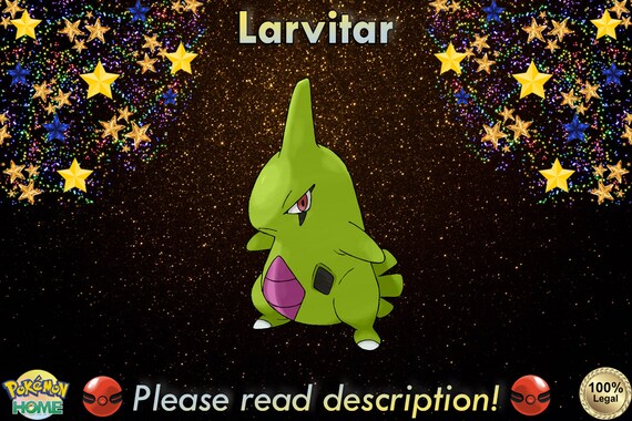 Shiny Larvitar X And Y