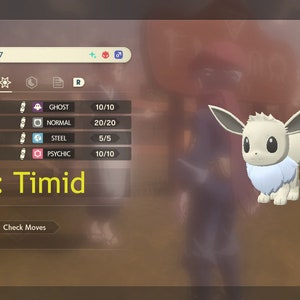 Shiny/non-shiny Eevee Alpha 6IV/EV - Legends Arceus (100% Legal) - Etsy