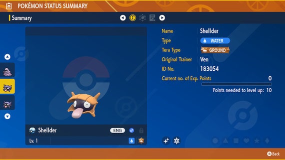 Shiny Shellder