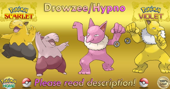 Pokemon Drowzee Evolution