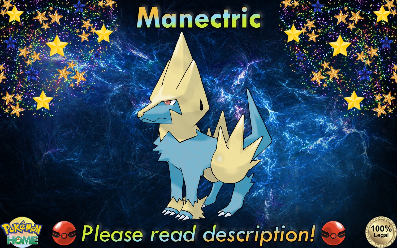 Shiny Manectric Pokemon X