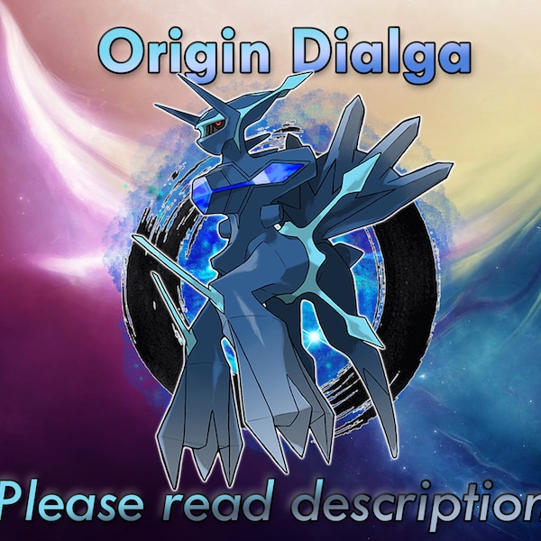 Dialga Altered Origin Form - Etsy