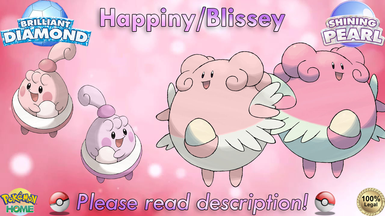 Shiny Blissey Vs Regular Blissey