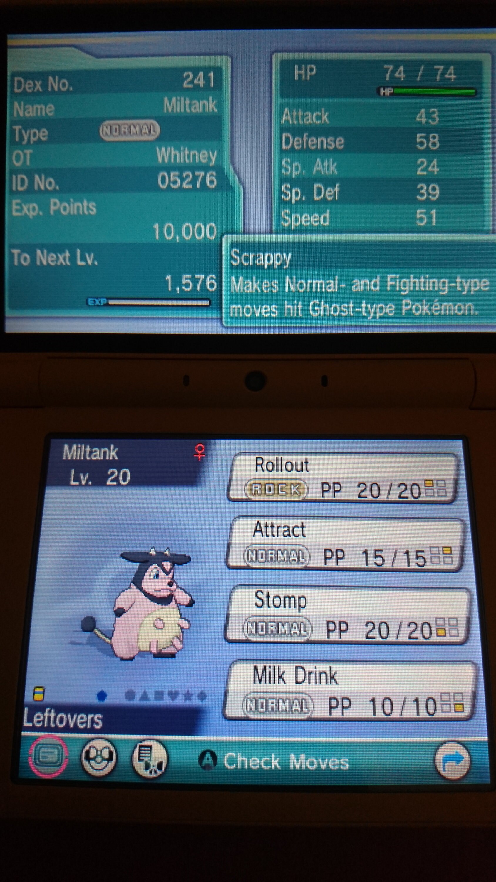 Gym Leader Whitney Miltank
