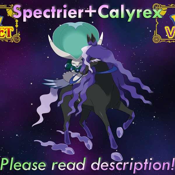 Shiny Calyrex - Etsy