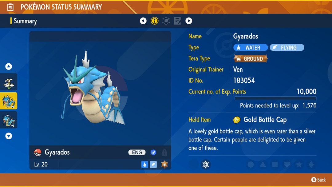 Gyarados Jump Festa 2023 EVENT - Pokémon Scarlet/violet Sw/sh HOME (100 ...