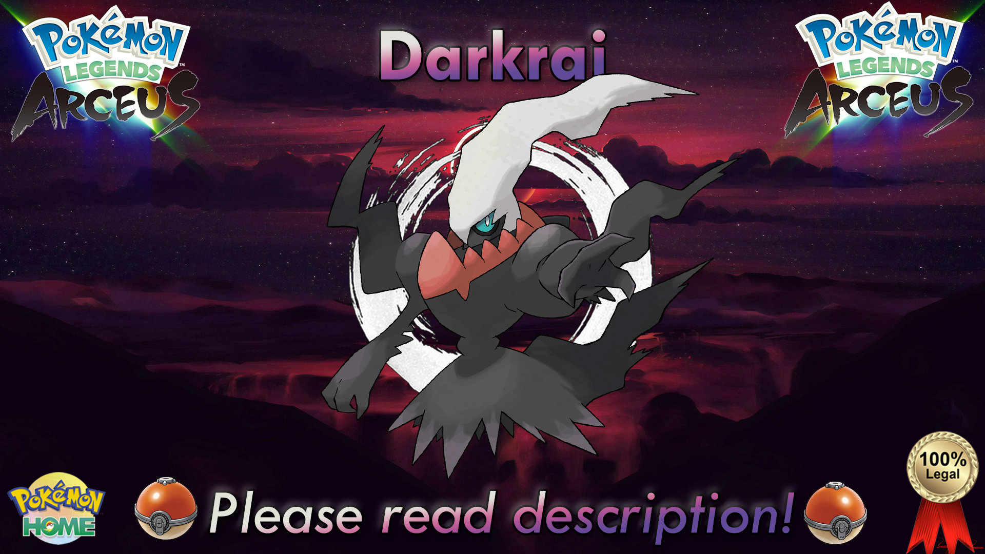 Pokemon Darkrai Mega Evolution