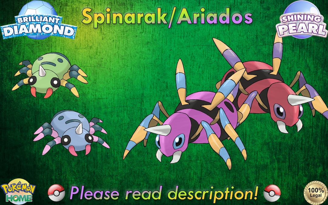 Pokemon Ariados Evolution