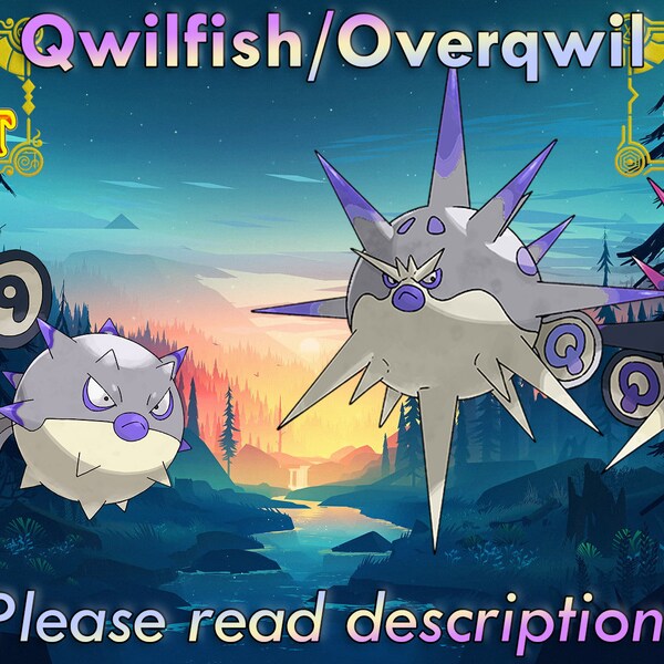 Shiny Overqwil - Etsy