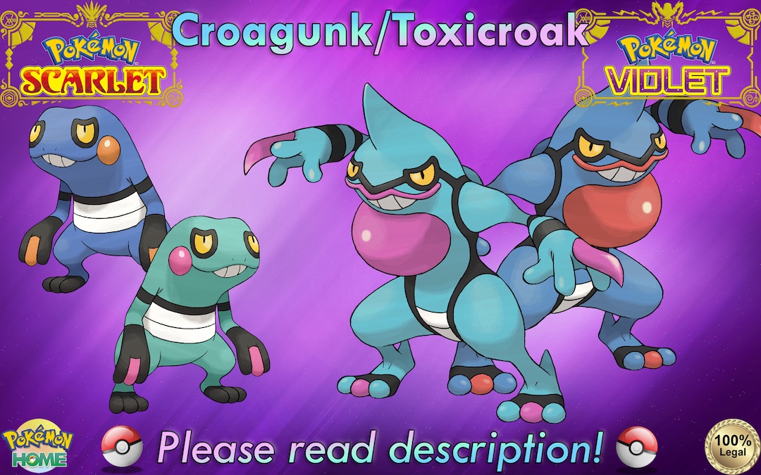 Croagunk Evolution Level