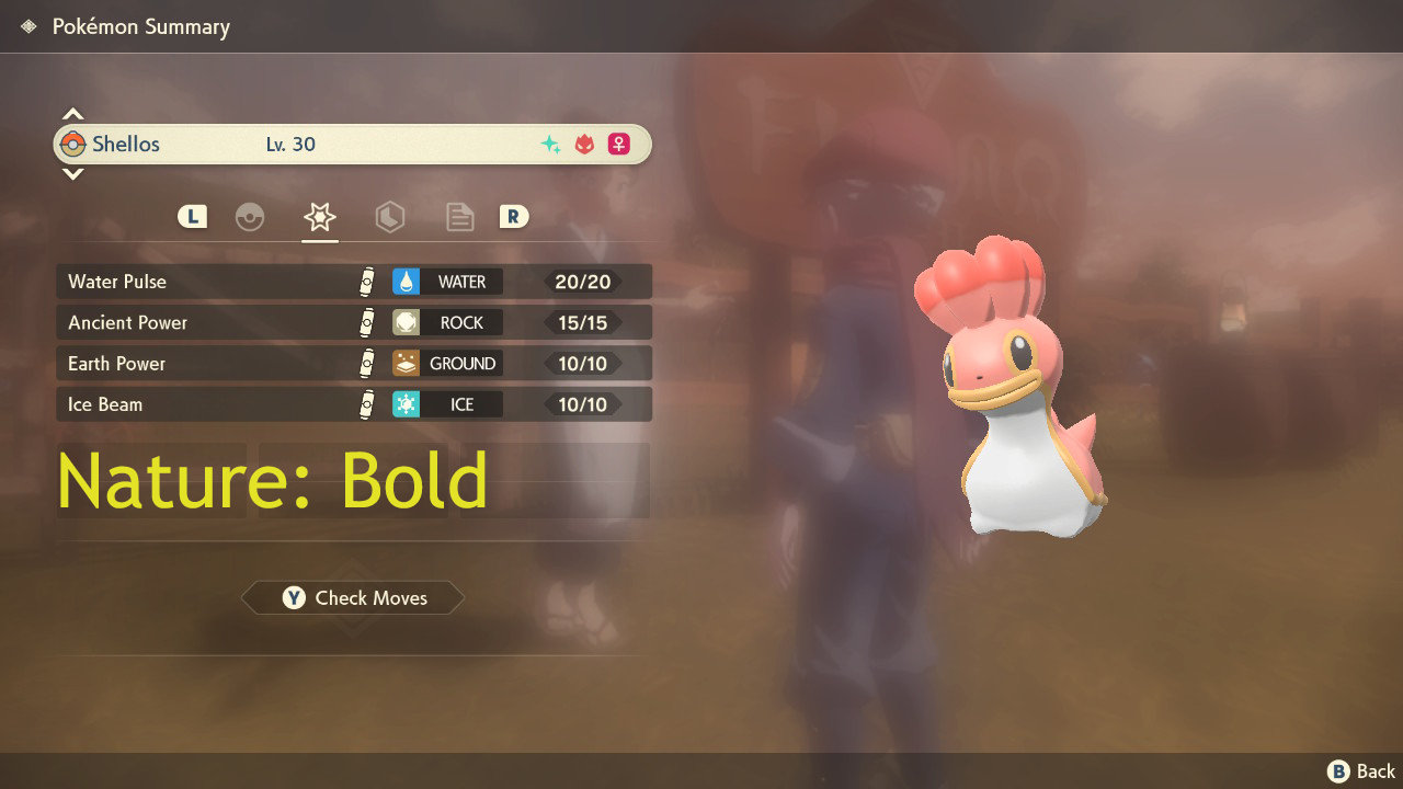 Shiny Shellos East Sea