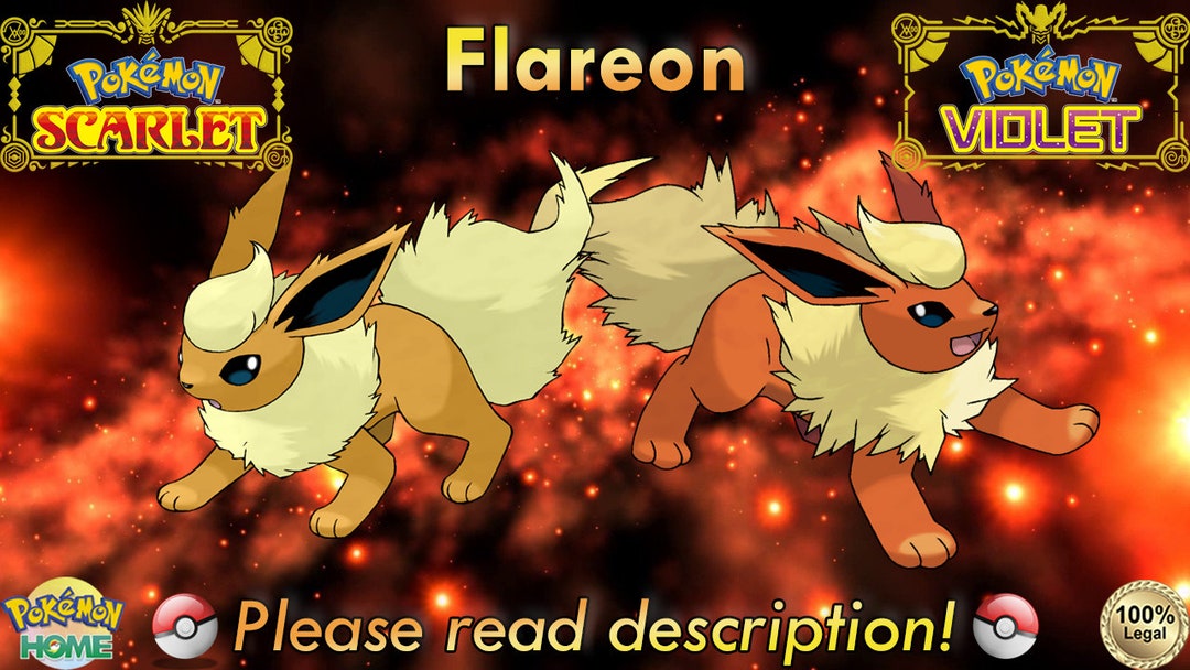 Shiny Flareon Pokemon X