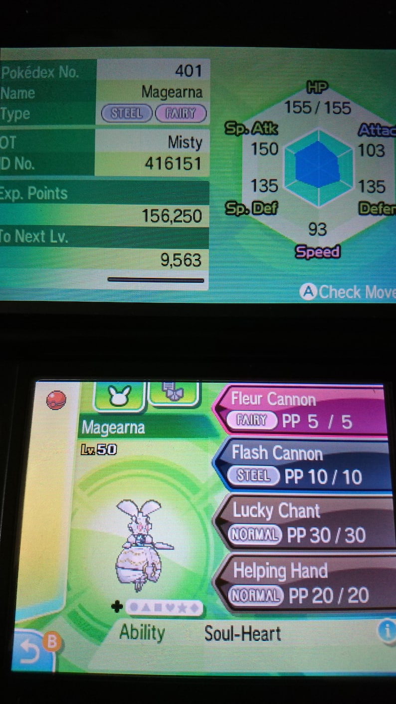 Magearna QR EVENT 6IV - Pokémon Sword/shield Scarlet/violet HOME (100% ...