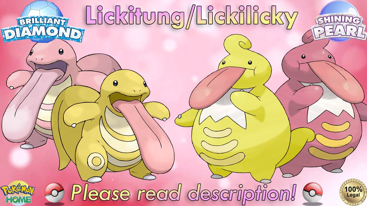 Pokemon Lickilicky Evolution