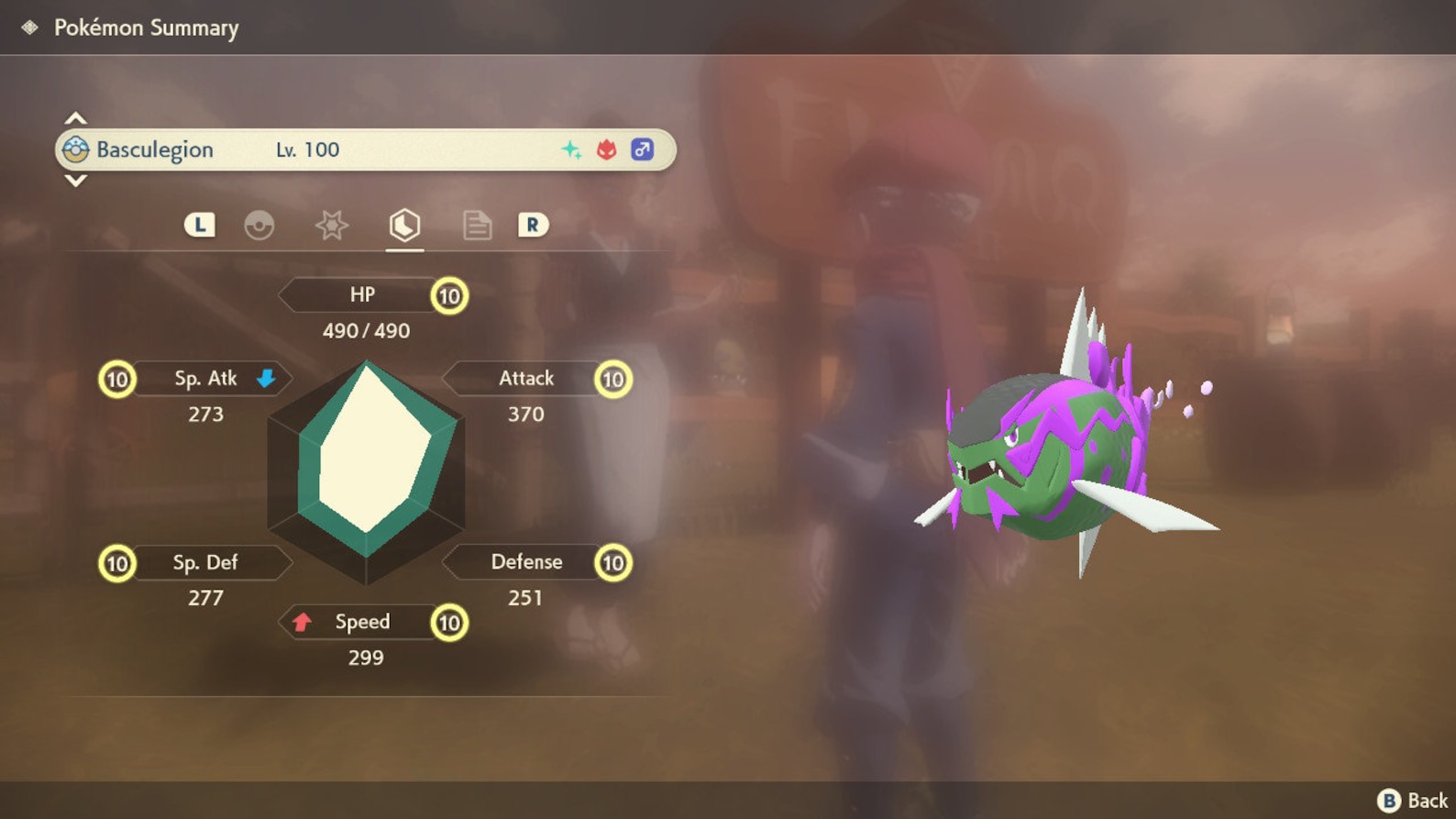 Shiny/non-shiny Basculin/basculegion Male Hisui Alpha 6IV/EV - Legends ...