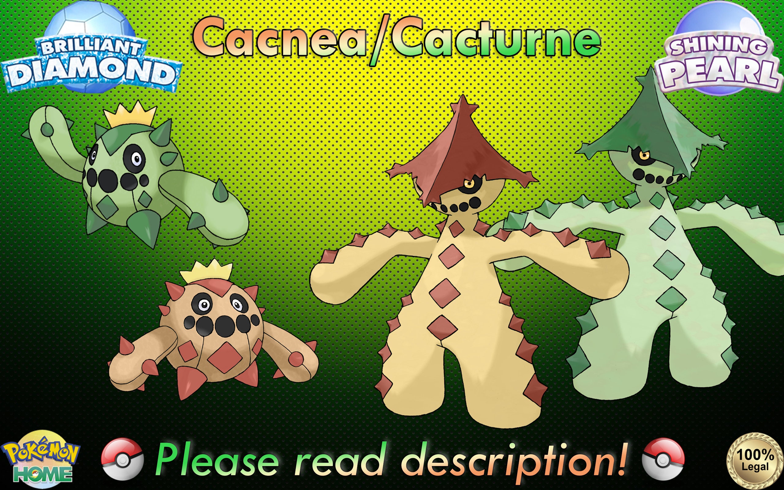 Pokemon Cacturne Evolution