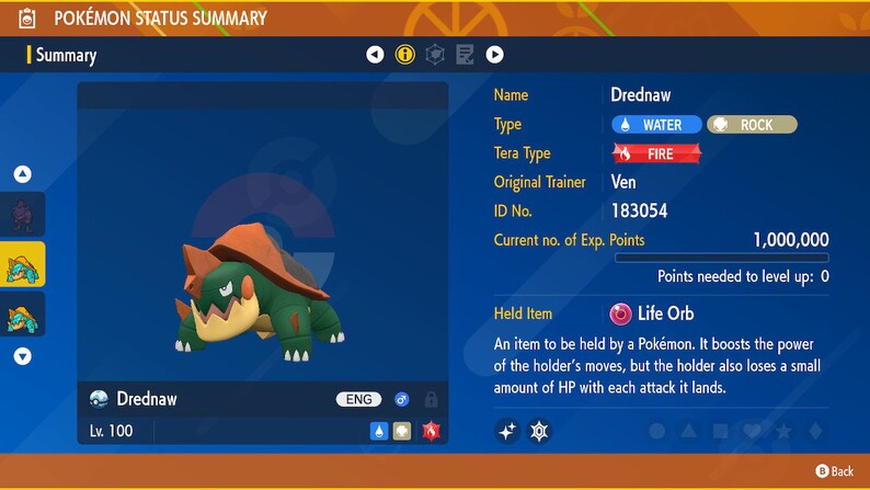 Shiny Non Shiny Chewtle Drednaw 6iv Pokémon Scarlet Violet Etsy