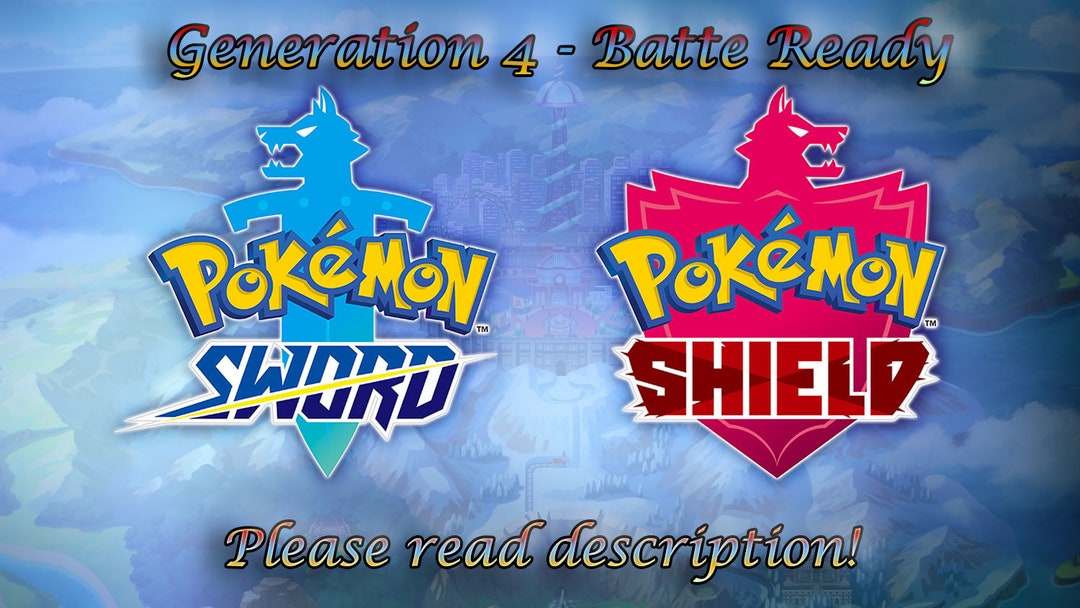 Shiny Gen 4 Competitive Battle Ready Pokemon Sword/shield switch Fast ...