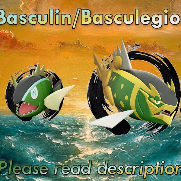 Hisui Basculin - Etsy