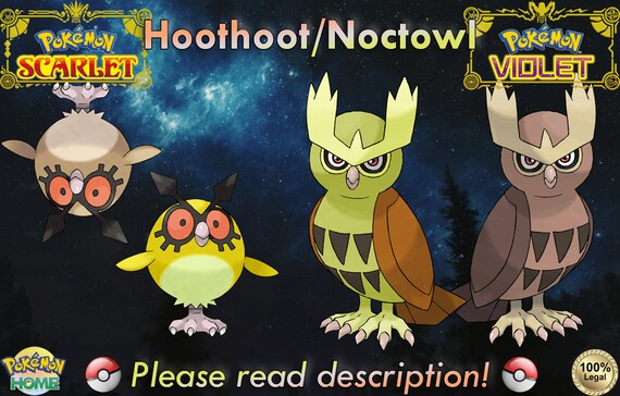Hoothoot Evolution Soulsilver