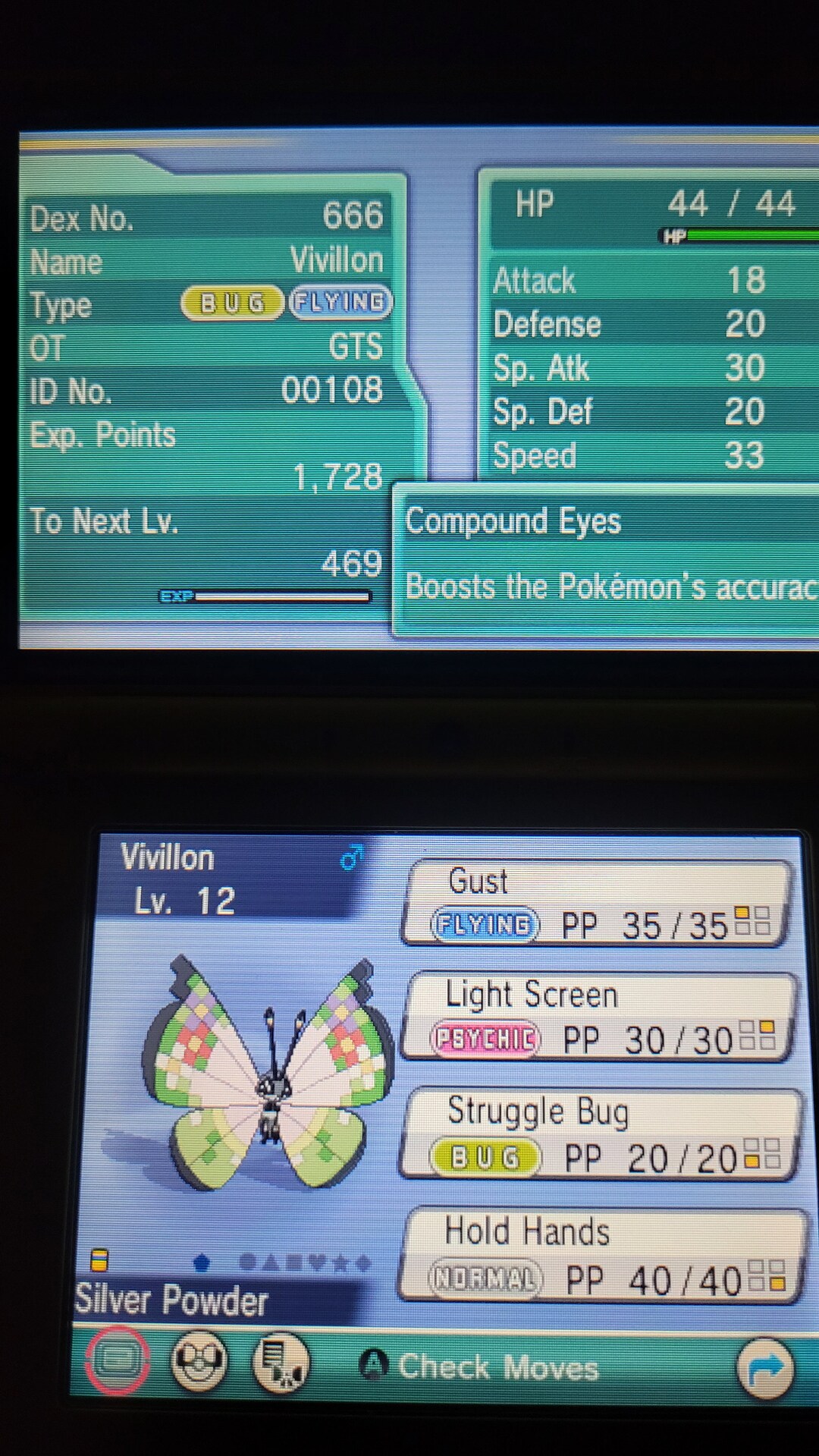 Vivillon Fancy Pattern GTS EVENT 6IV - Pokémon Scarlet/violet HOME (100 ...