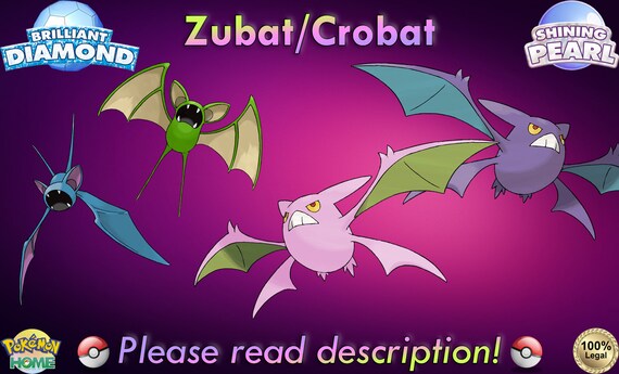 Zubat Golbat Crobat