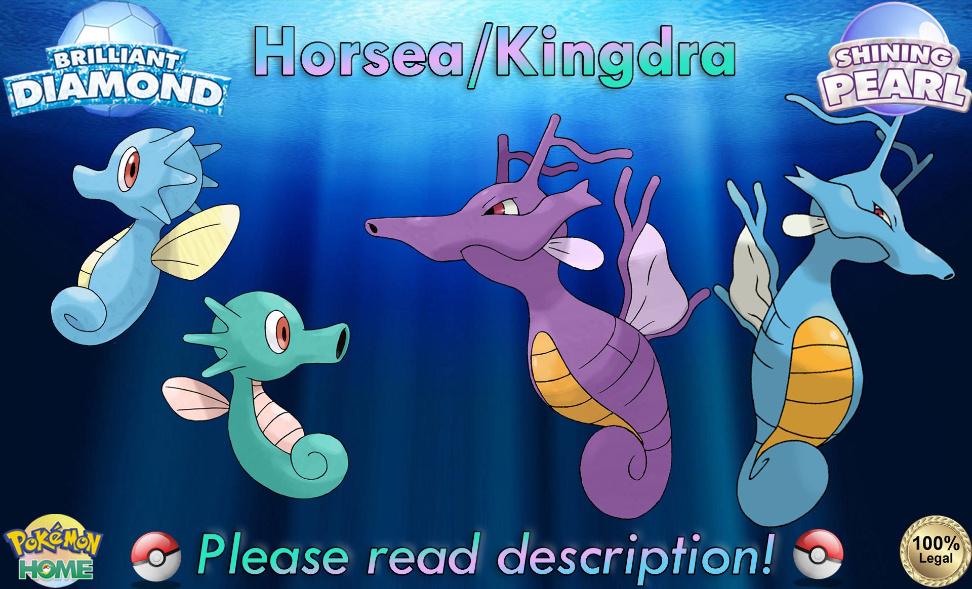 Shiny Horsea Pokemon X